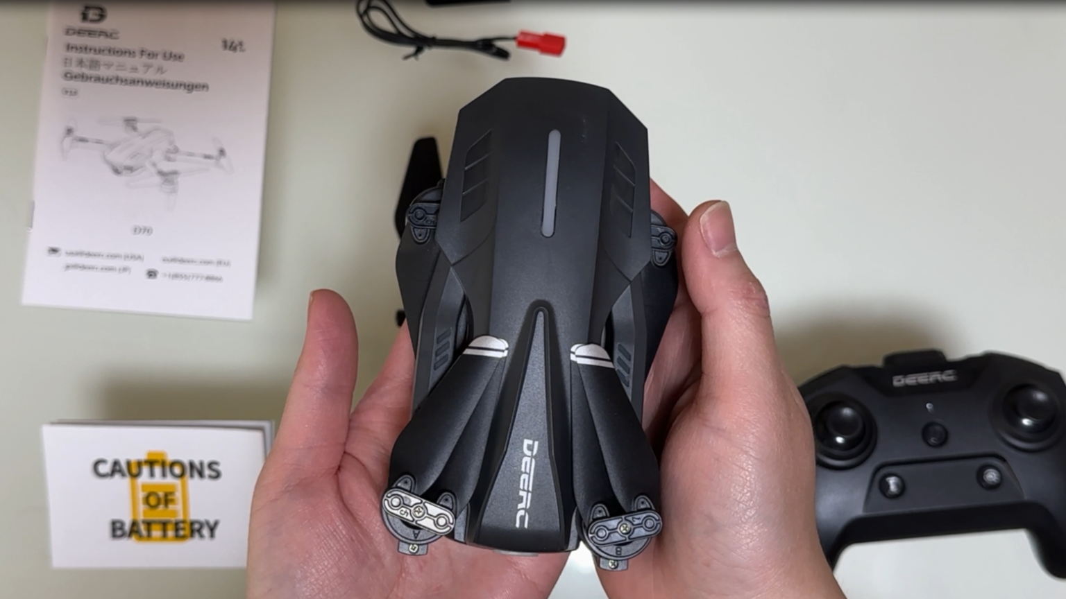 気楽に飛ばせるドローン！DEERC D70の紹介♪ | 紀沙のRCHobbyガジェ通信